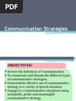 Oral Communication - Communicative Strategies | PDF | Career & Growth
