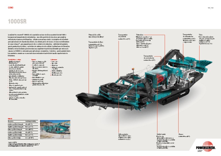 1000sr Brochure 2017 Es | PDF | Vehículos | Bienes manufacturados