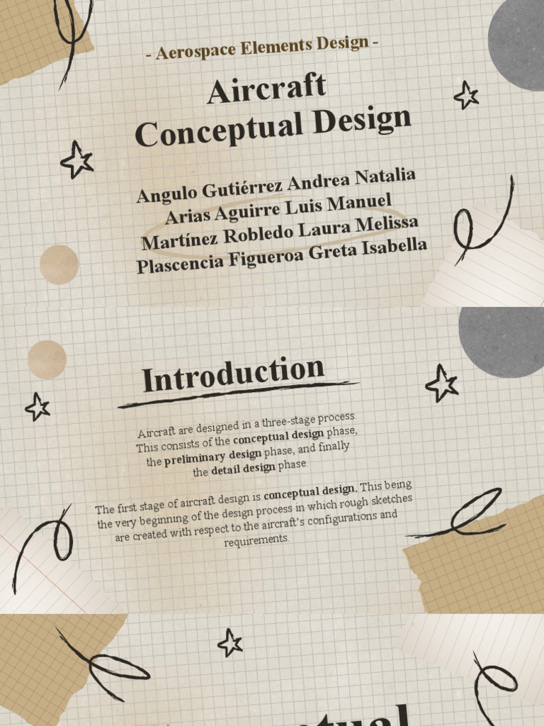 Aircraft Conceptual Design Process Pdf Aircraft Aerospace