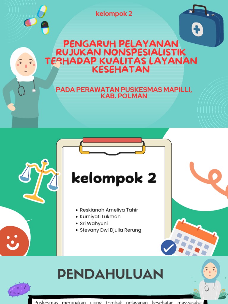Kel 2 - Pelayanan Rujukan Nonspesialistik PDF | PDF