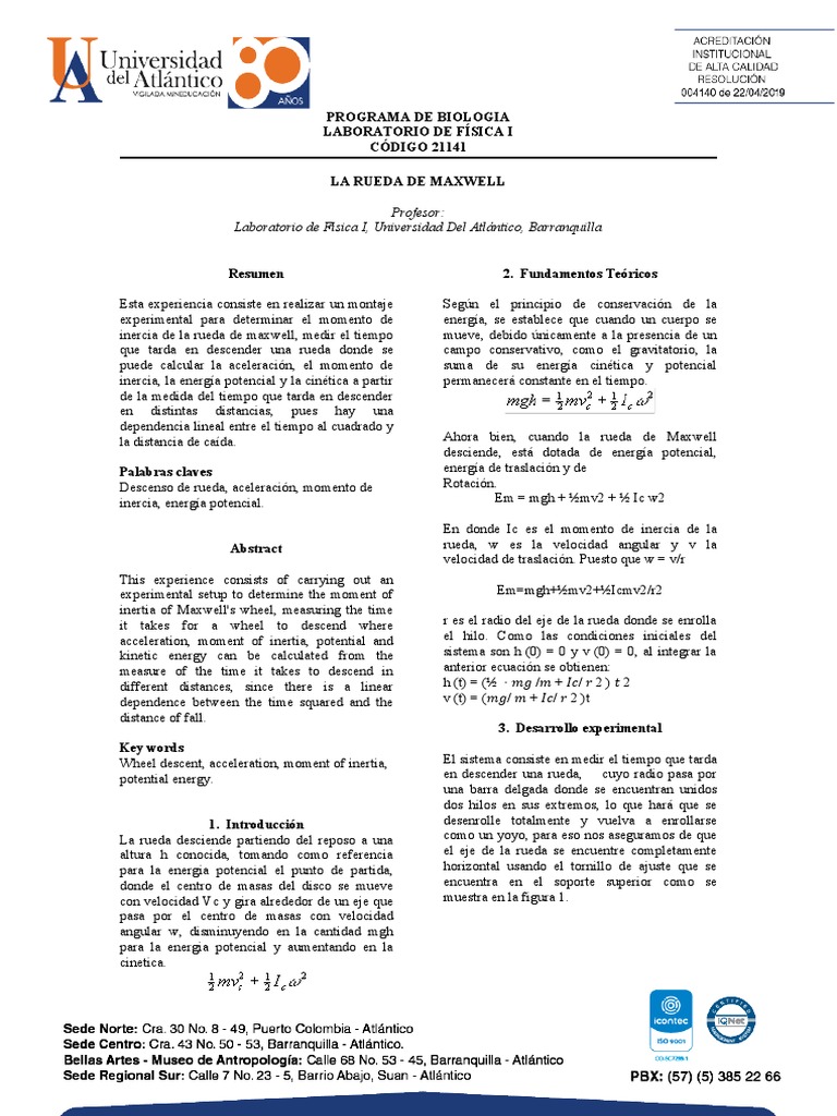 Rueda de Maxwell | PDF