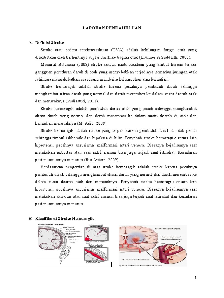 LP Stroke Hemoragik | PDF