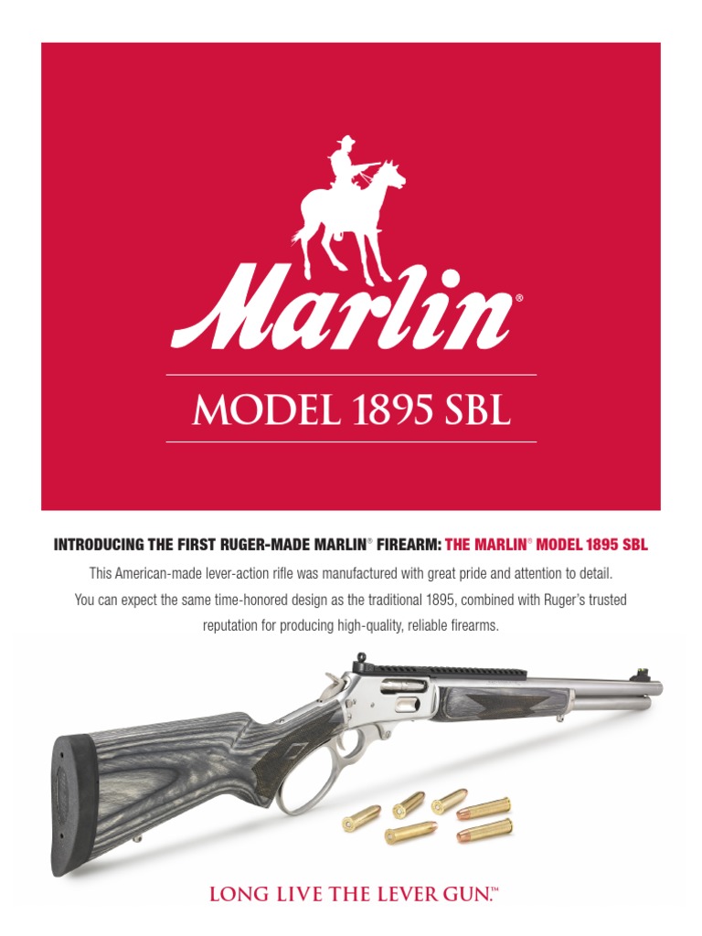 Brochure-Model 1895 SBL | PDF | Rifle | Gun Barrel