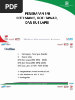 SNI 2973:2018 Standar Biskuit | PDF