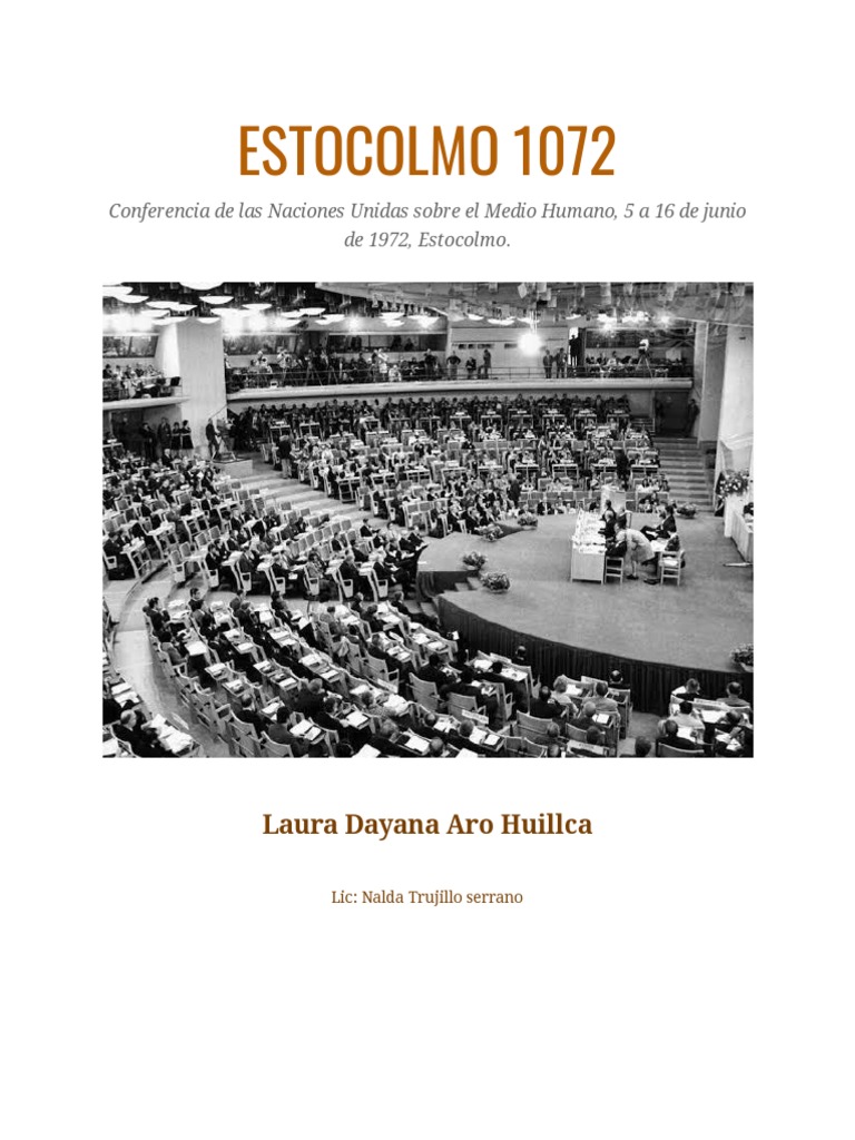 Estocolmo 1972 Laura | PDF