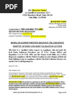 Templates of Credit Rebuilding Letters | PDF | Credit History | Credit ...