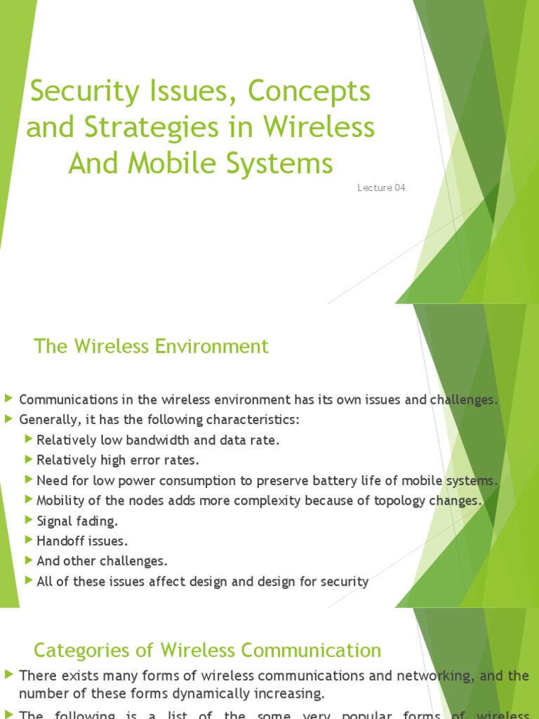 Mobile Network Security Challenges | PDF | Computer Network | Bluetooth