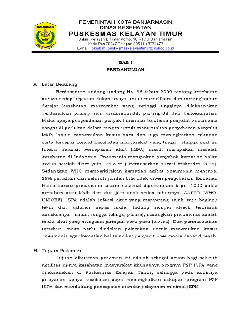 Pedoman Program ISPA | PDF