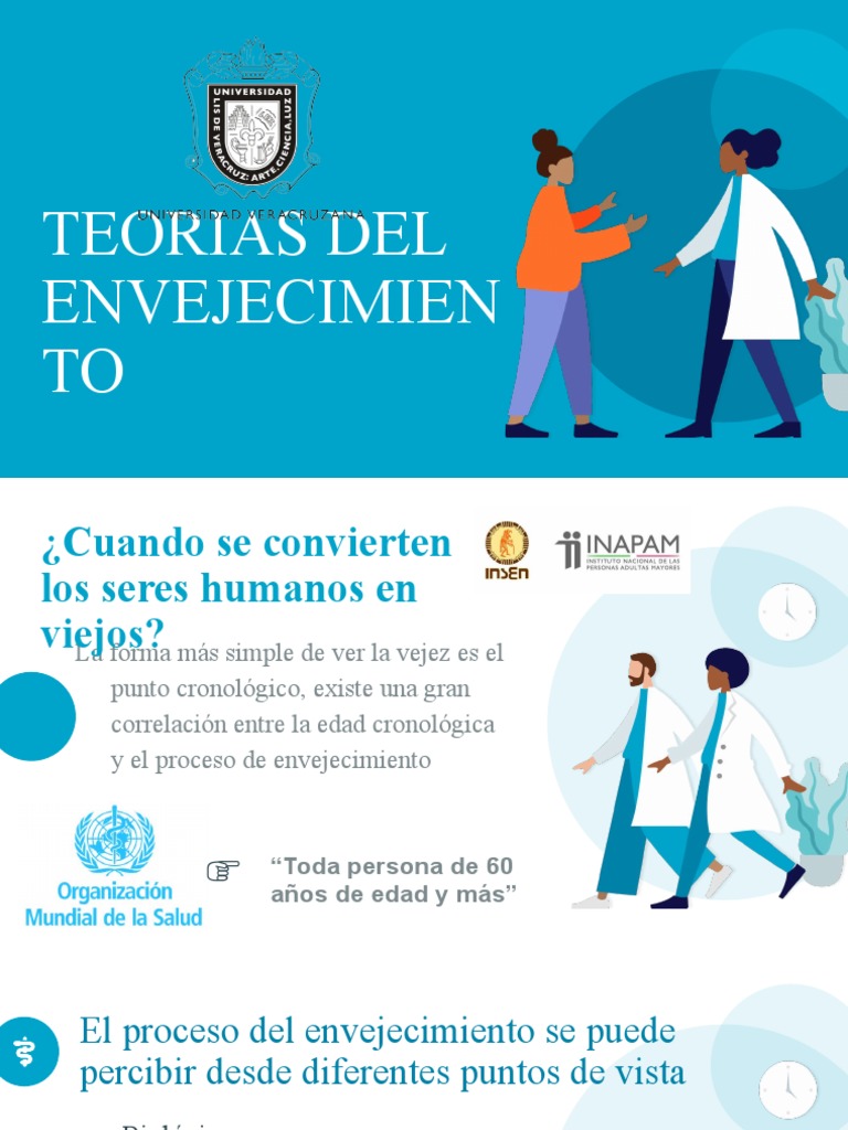 Teorias Del Envejecimiento | PDF | Envejecimiento | Biología Celular)