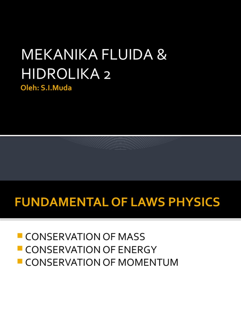 2 Physics Law For Governing | PDF | Fluid Dynamics | Reynolds Number