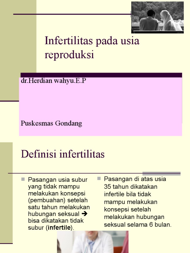 Infertilitas: Penyebab dan Solusi | PDF | Kesehatan Holistik | Sains ...
