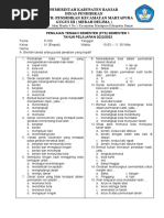 Soal Pas Pjok Kelas 4 Semester 2 Kurikulum Merdeka | PDF | Olahraga & Rekreasi