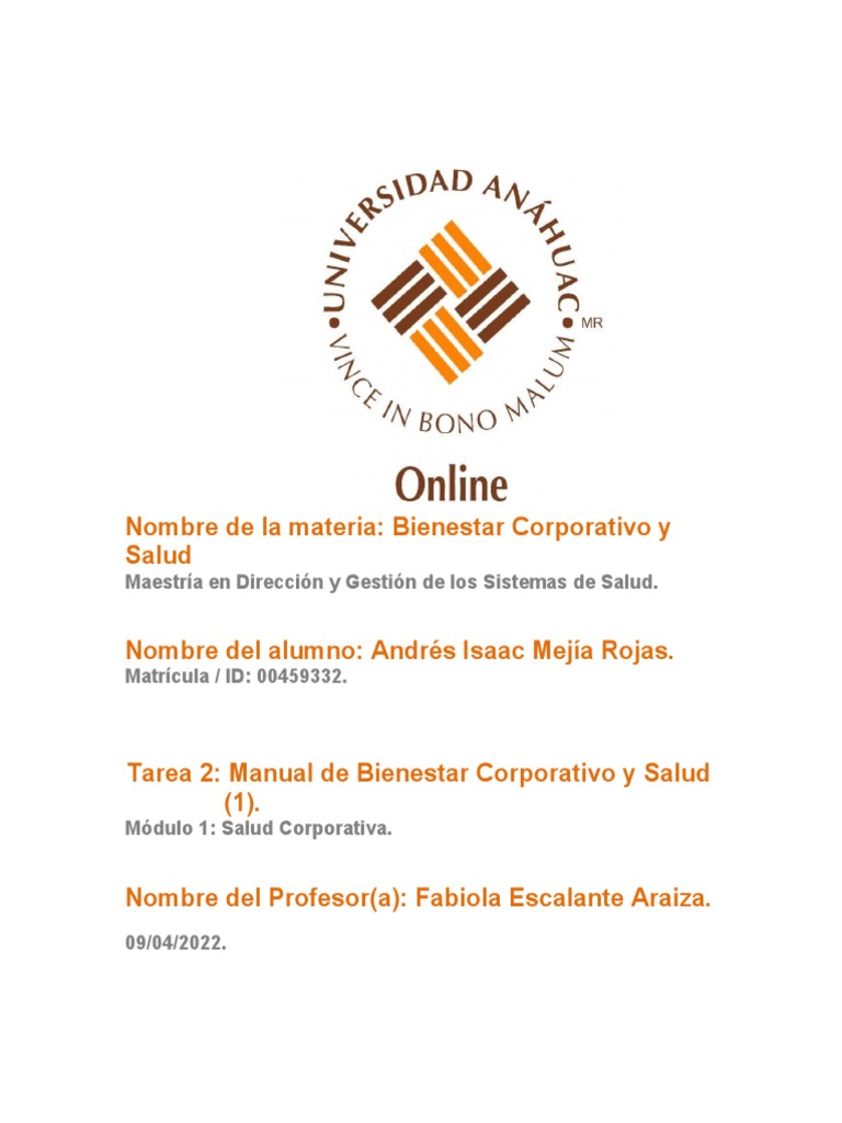 Tarea 2 Modulo 1 | PDF