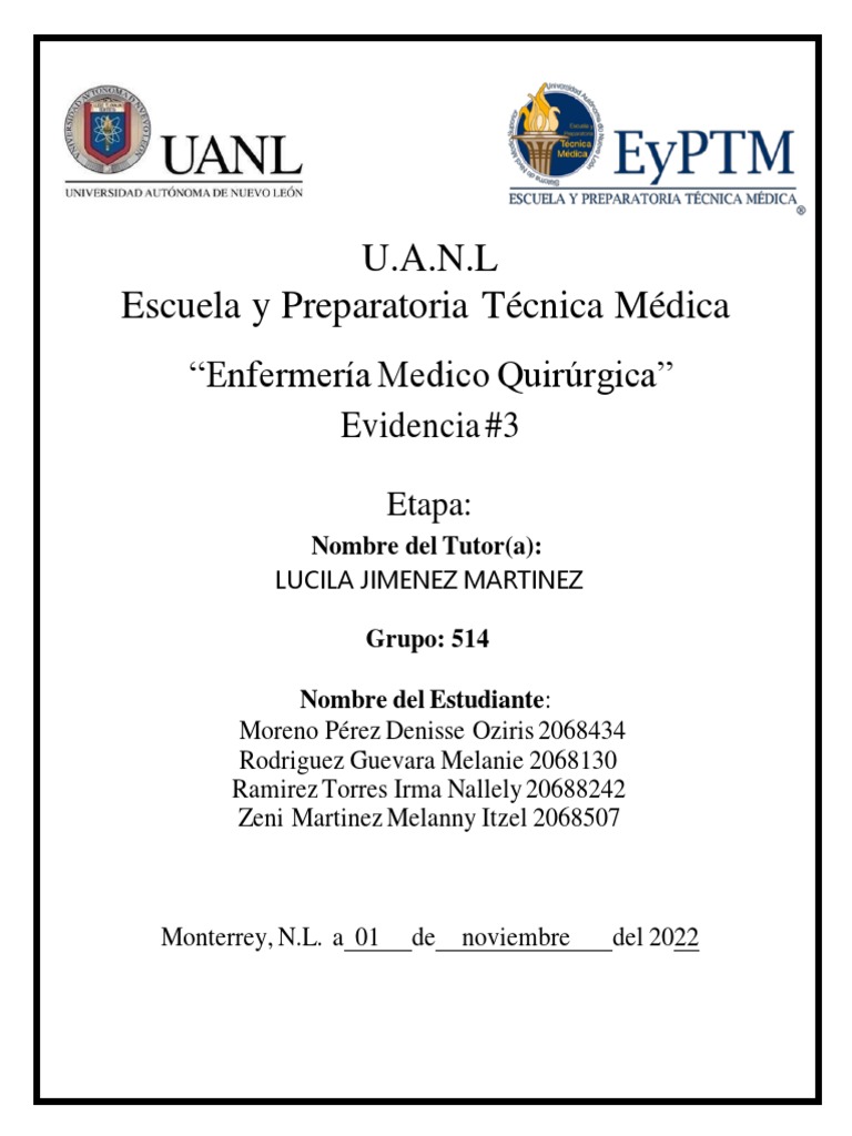 Equipo8 Ev3 Emq | PDF | Lesión cerebral traumática | Especialidades Medicas
