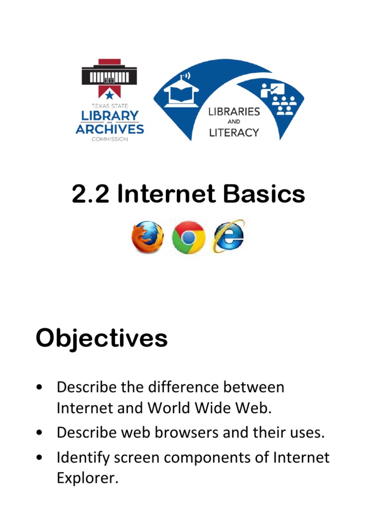 2-2 Internet Basics Presentation | Download Free PDF | World Wide Web ...