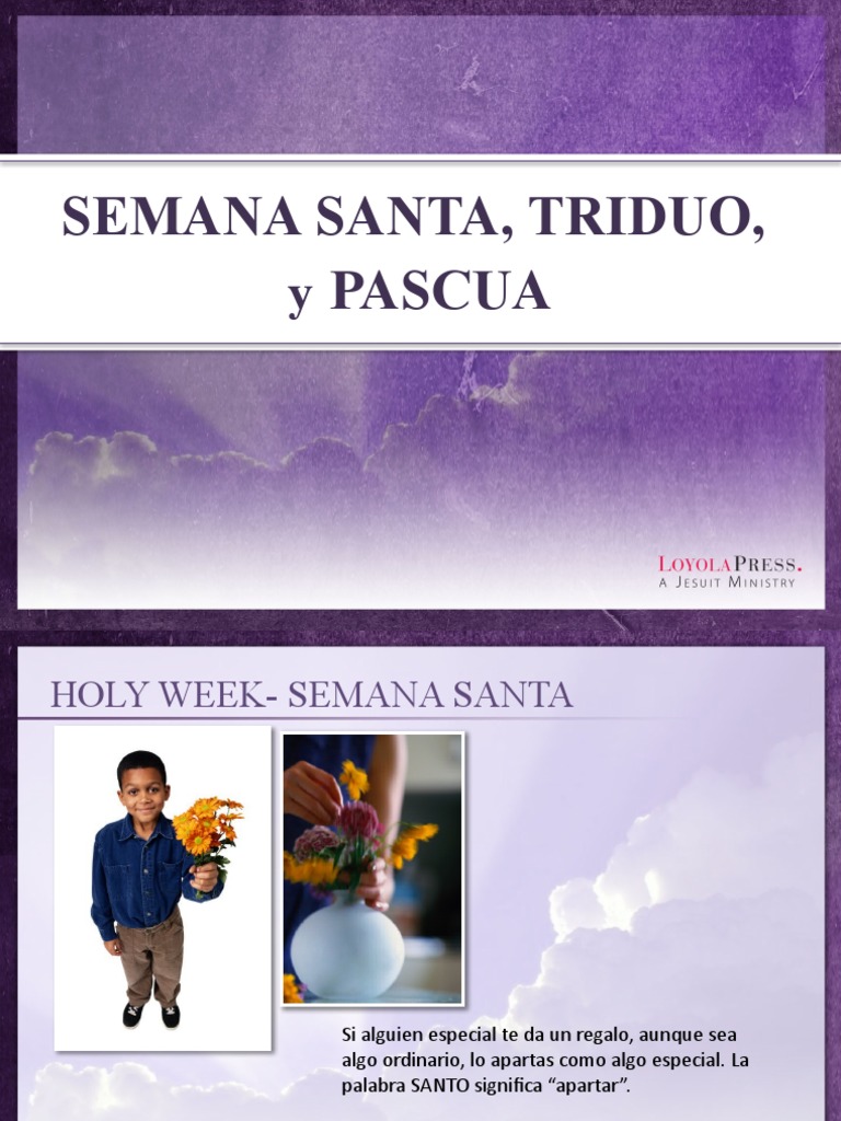 Santificación en Semana Santa | PDF | Jesus | Stations Of The Cross
