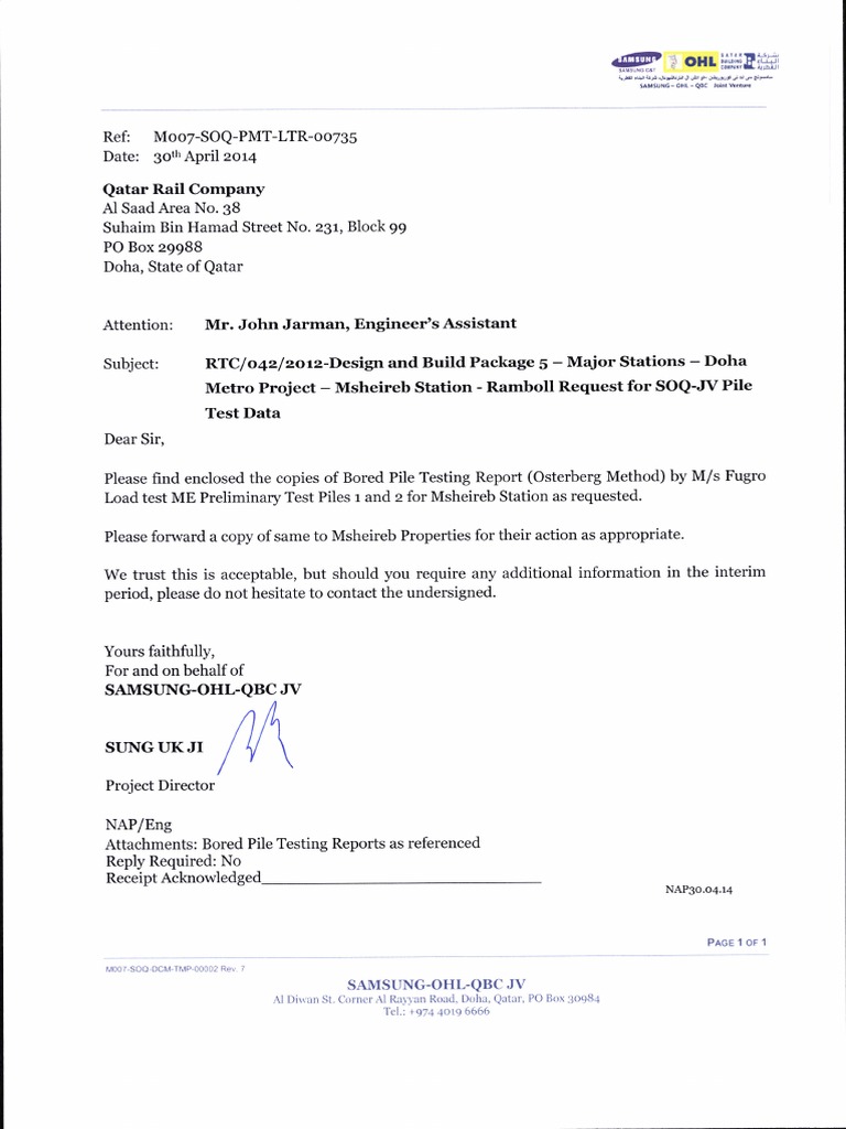 M007-SOQ-PMT-LTR-00735 - REV1.0 - Ramboll Request For SOQ-JV Pile Test ...