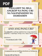 Mga Paraan NG Pagpapahayag NG Emosyon o Damdamin | PDF