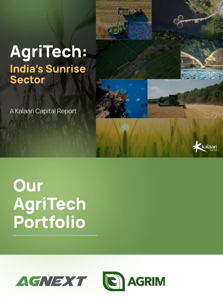 AgriTech Indias Sunrise Sector | PDF | Agriculture | Venture Capital