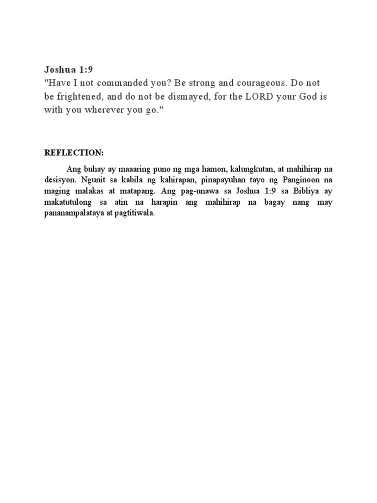 Esp Bible Verse | PDF