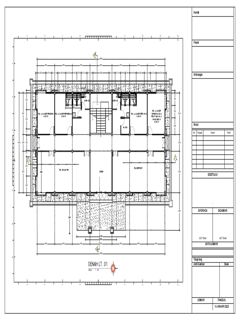 Denah Kantor LT.1 | PDF