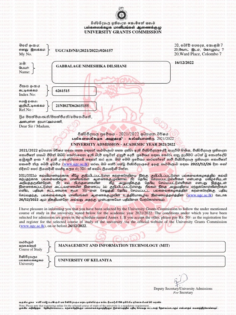 Gy Fiyf Fof Khdpaq Fs Mizf FO: University Grants Commission | PDF