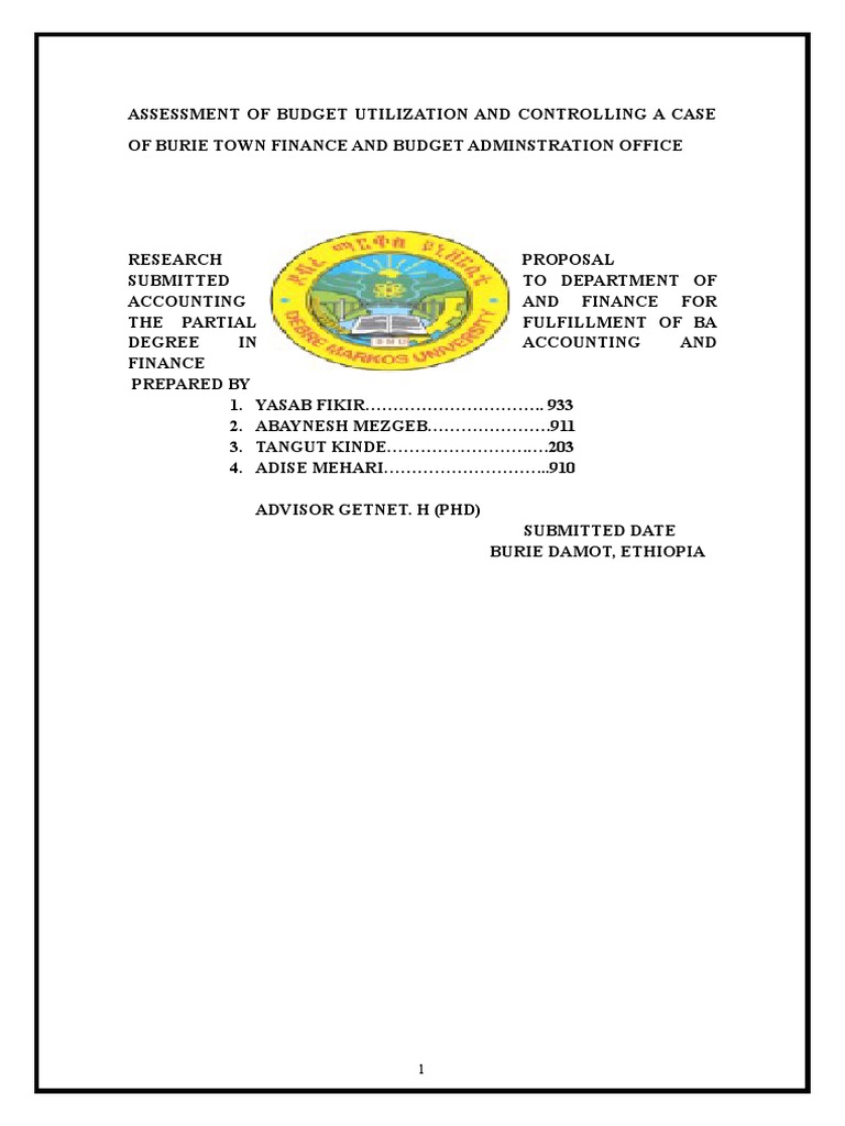 Yasab - Revised - Proposal END | PDF | Methodology | Budget