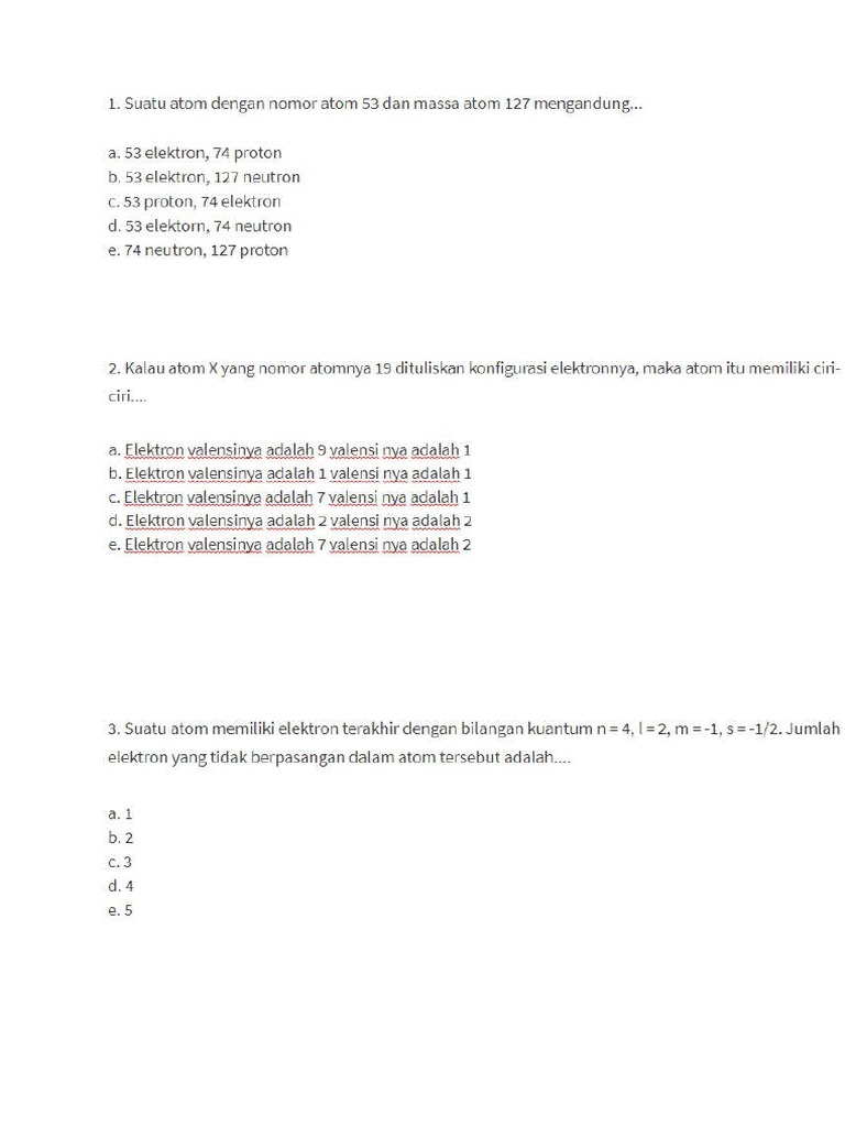 Soal Remed | PDF | Sains & Matematika