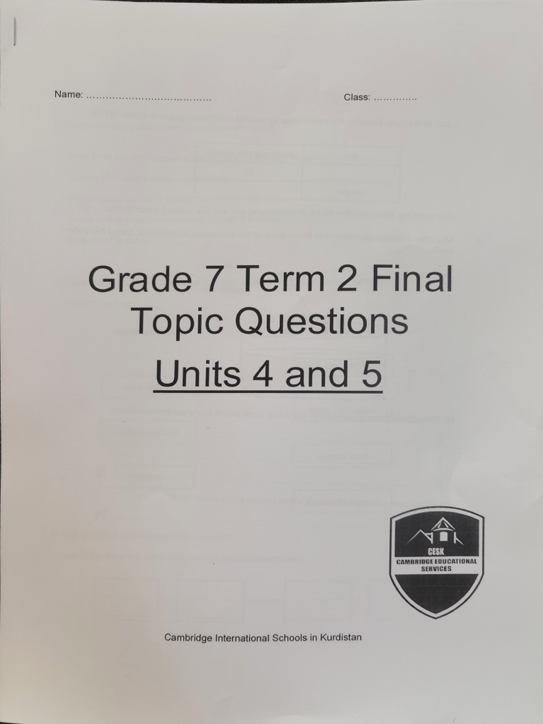 Biology RP g7 U 4and5 PDF | PDF