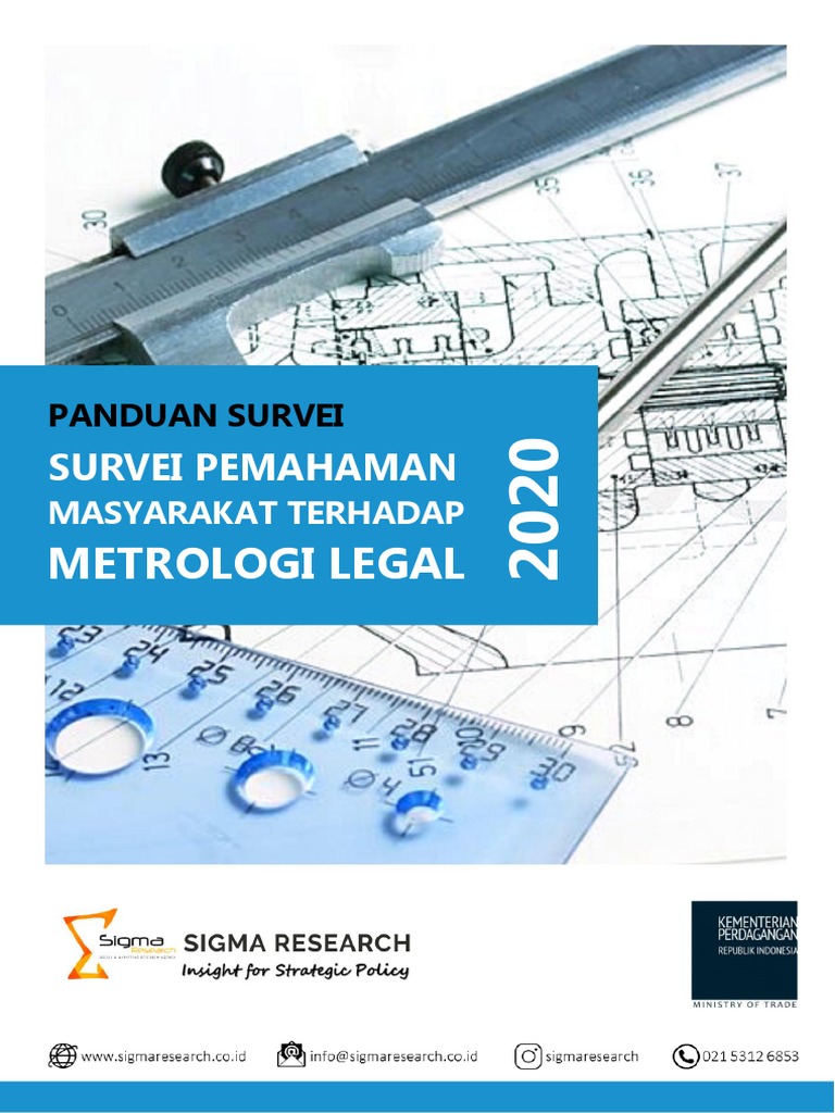 Panduan Survei Metrologi Legal | PDF