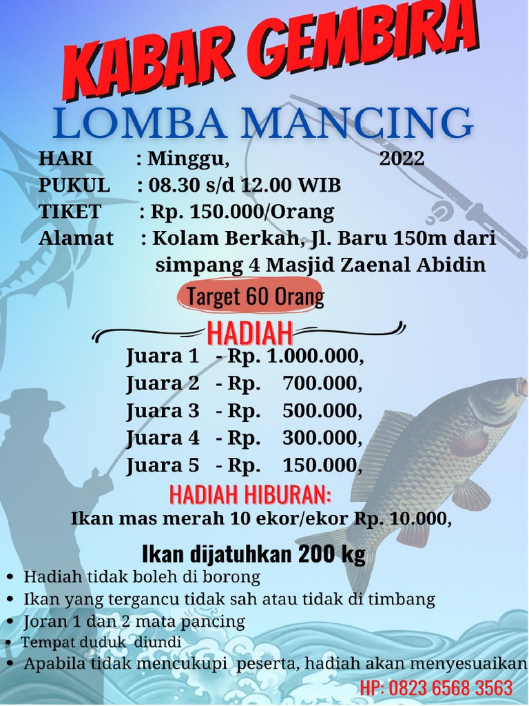 Poster Mancing - Perumperindo.co.id