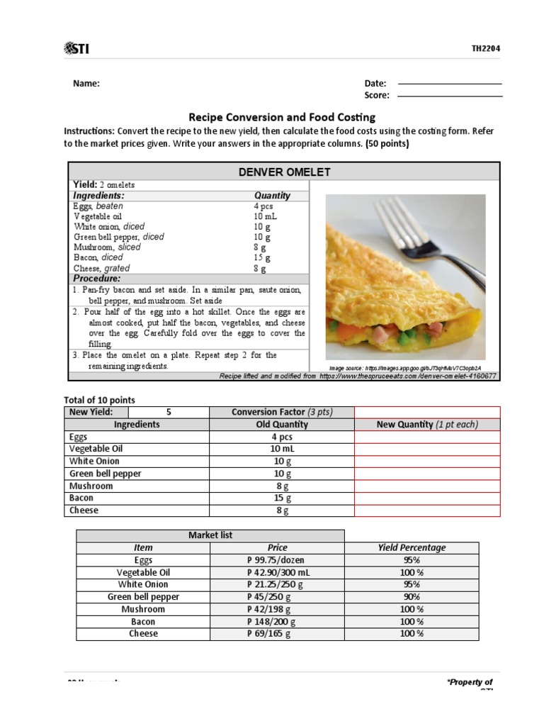 02 Homework 112 | PDF | Bacon | Foods