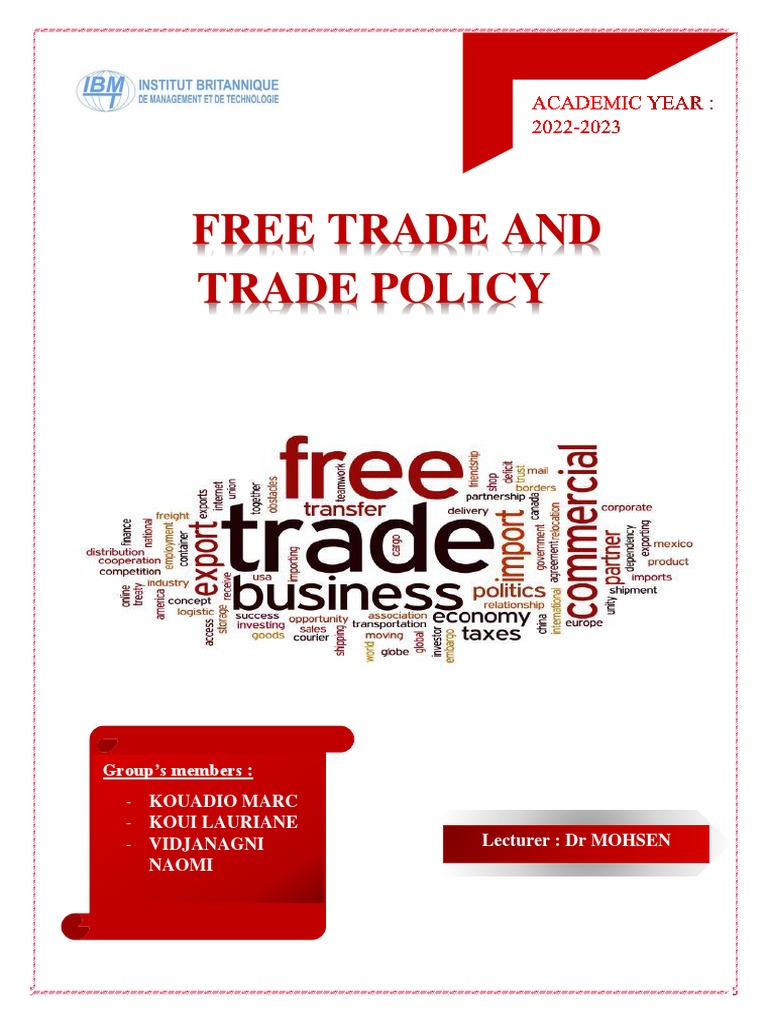 RW Free Trade and Trade Policy | PDF | Free Trade | Exports