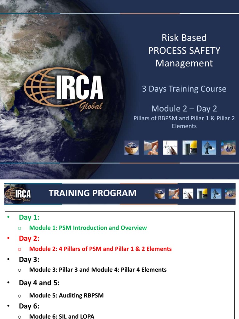 Risk Based Process Safety Management - Irca | PDF | Risk | Competence ...