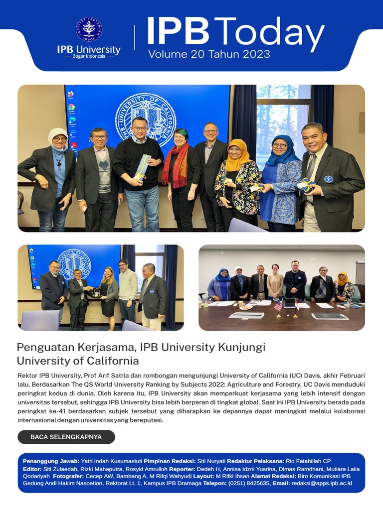 IPB Today 2023 - Edisi 20 | PDF IPB Today 2023 - Edisi 20 | PDF