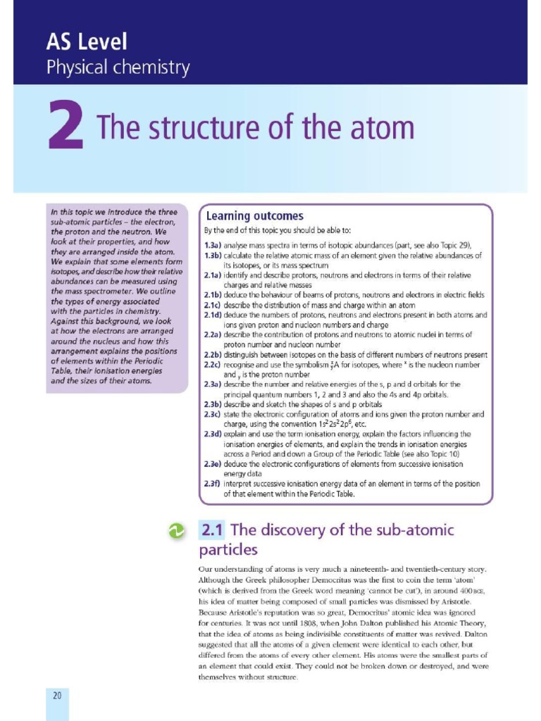 Chem Chap 2 9097 | PDF