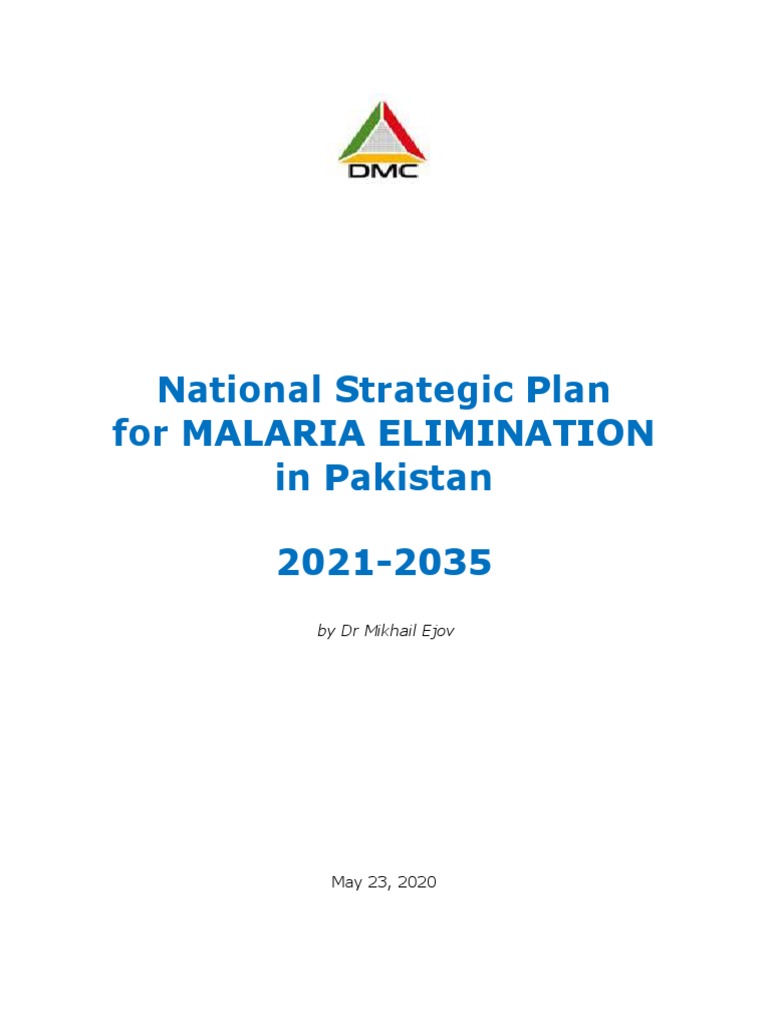 Pakistan National Malaria Strategic Plan 2021-2035) | PDF | Malaria ...