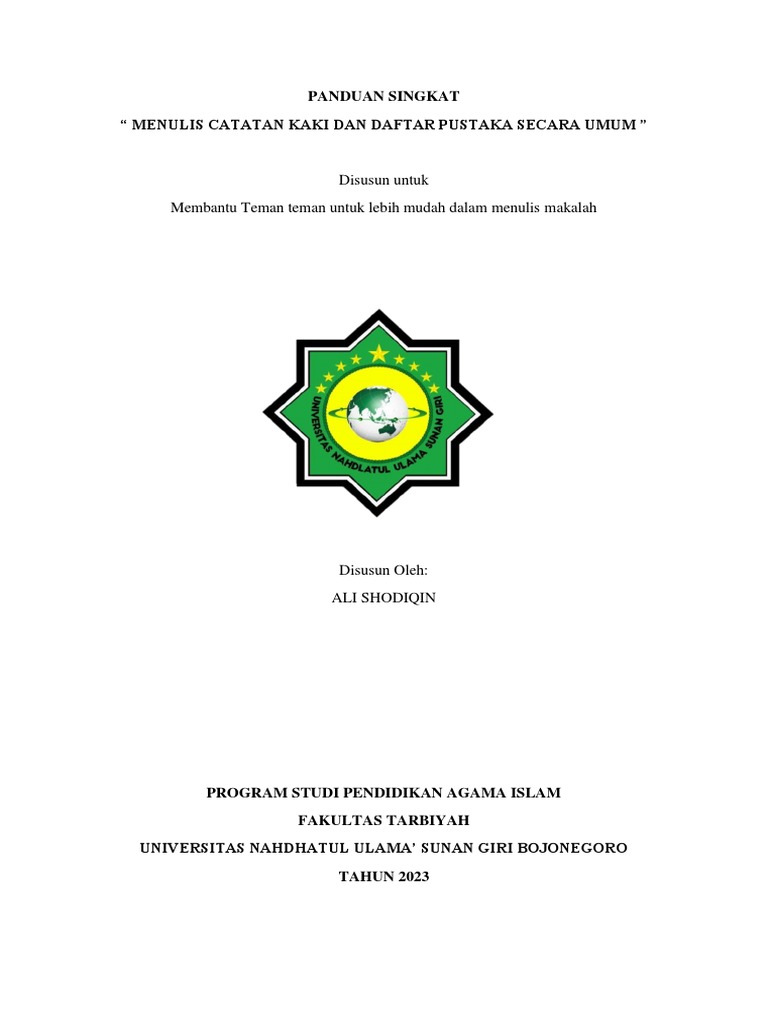 Panduan Singkat Pdf