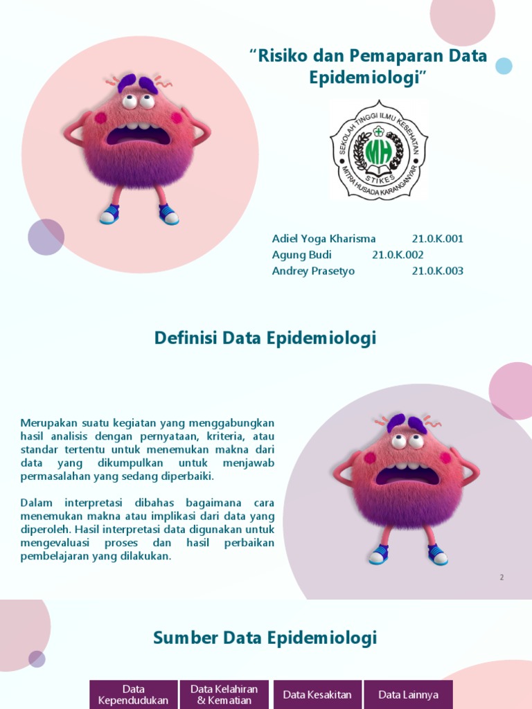 Kelompok 1. Risiko Dan Pemaparan Data Epidemiologi | PDF