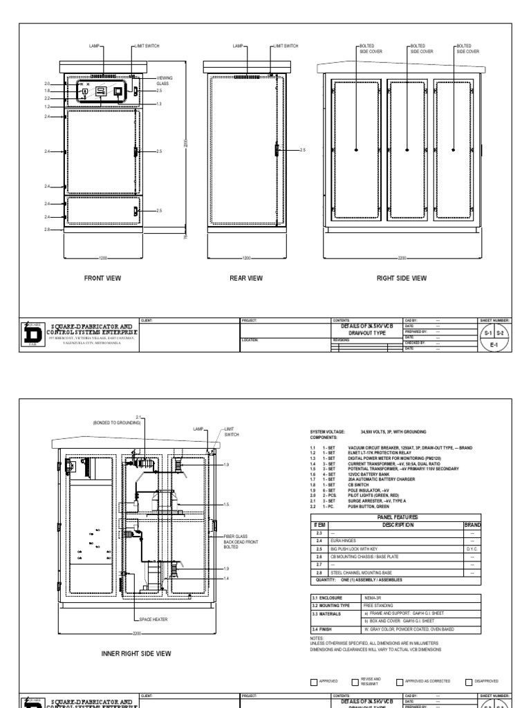 MVSG | PDF | Switch | Transformer