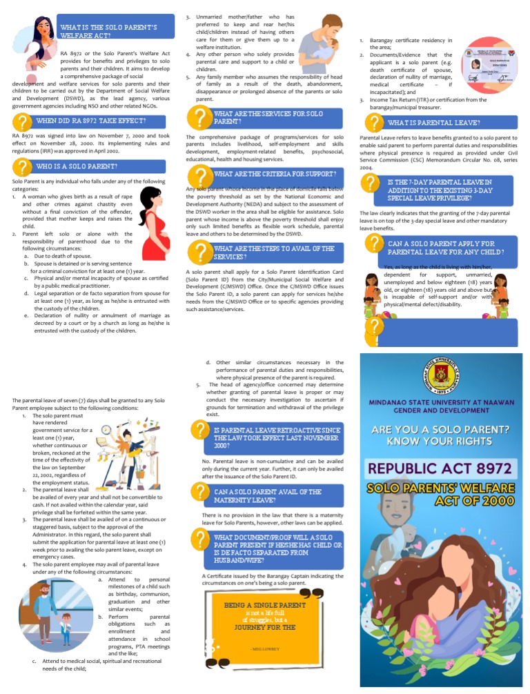 Ra 8972 | PDF | Welfare | Annulment