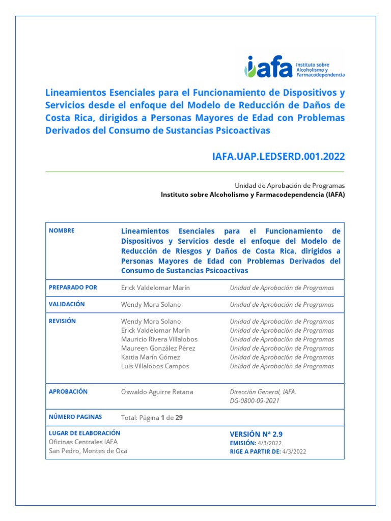 Lineamientos Esenciales para El Funcionamiento de Dispositivos y ...