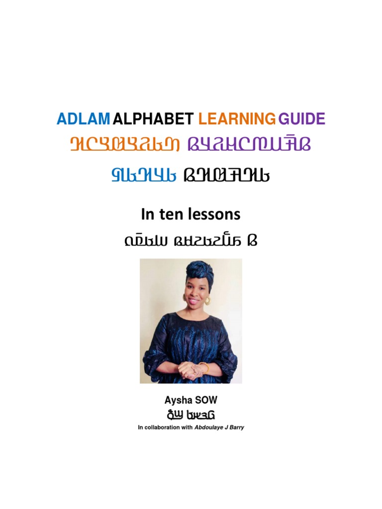 ADLaM Alphabet Learning Guide | PDF