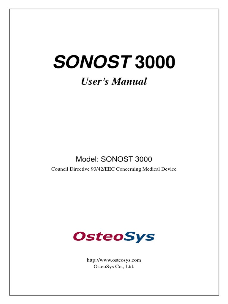Sonost 3000 PDF | PDF | Mains Electricity | Power Supply