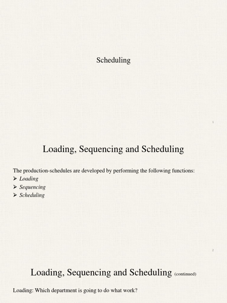 Module 1.1 Scheduling 2 | PDF | Scheduling (Computing) | Applied ... Module 1.1 Scheduling 2 | PDF | Scheduling (Computing) | Applied ...