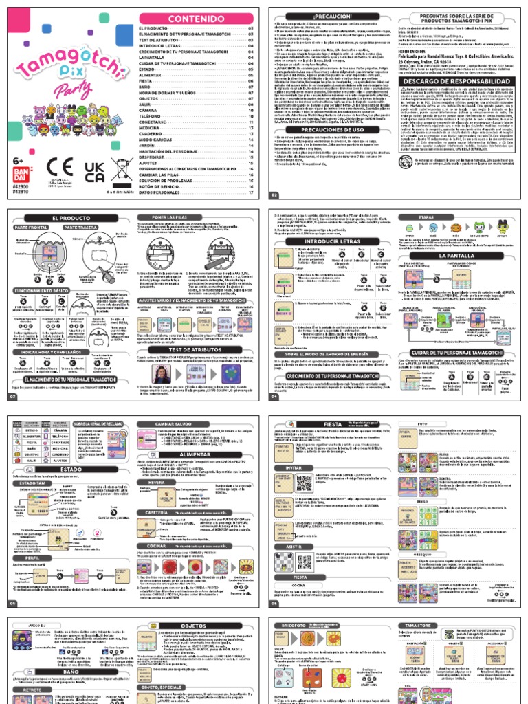 Tamagochi Manual Uso | PDF