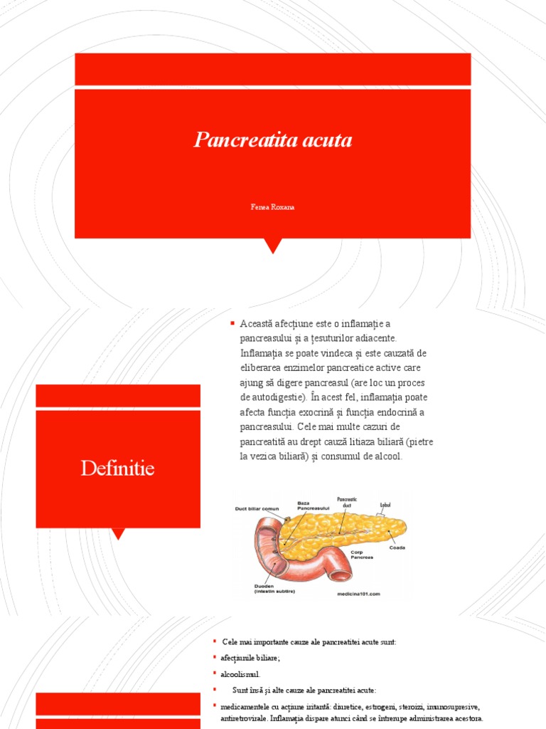 Pancreatita Acută | PDF