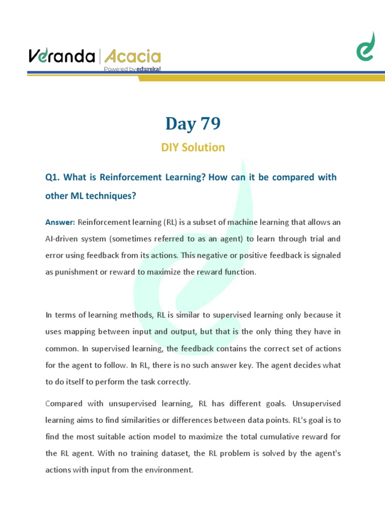 Defining Optimal Parameters in Reinforcement Learning: Understanding ...