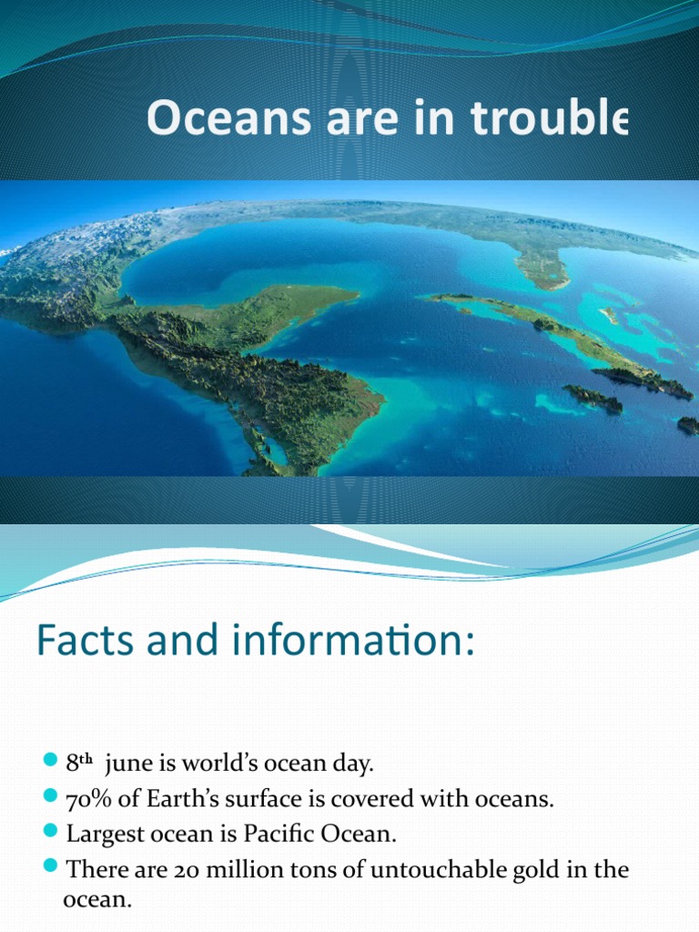 Oceans Are in Trouble | PDF