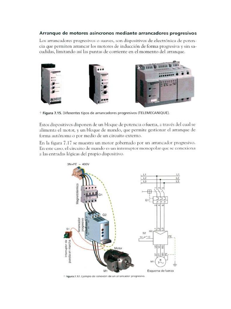 Arrancadores Progresivos PDF | PDF | Electrónica | Arranque